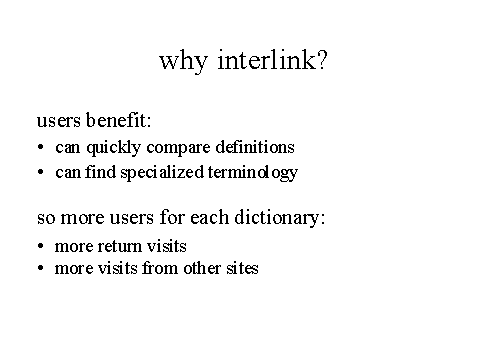 why interlink?